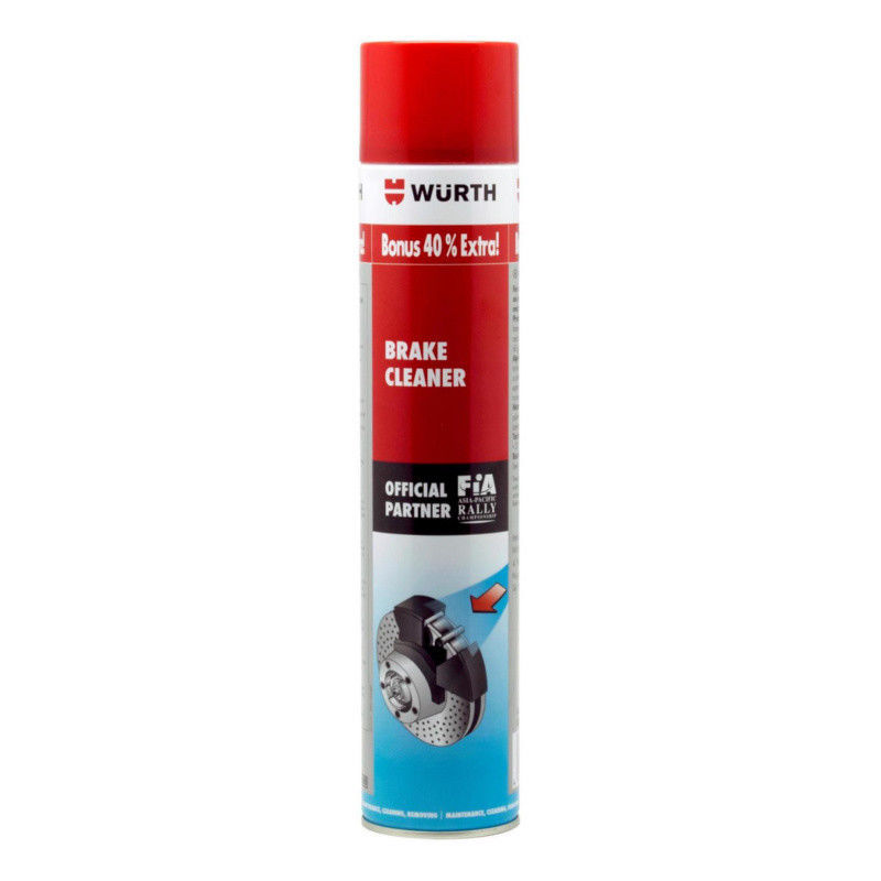 Wurth Brake cleaner 700ml spary can 40% Bonus Extra Automotive clean ...